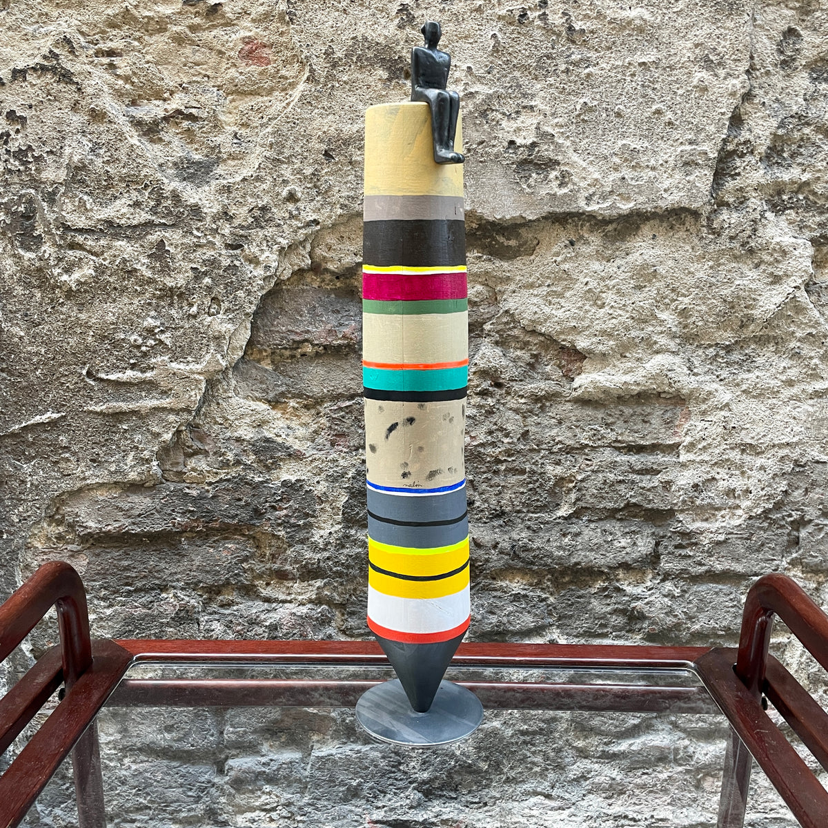 Daniele Nalin – “Torre” – legno e metallo 32/60 – 2020 ca — Galleria ...