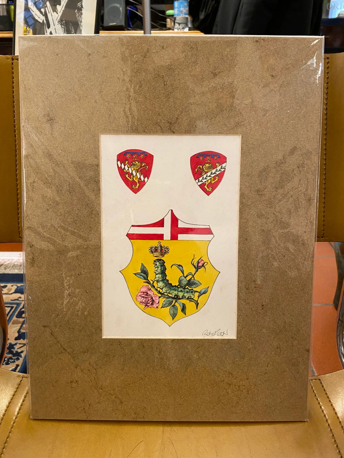 Rita Petti – “Stemmario Senese – Nobil Contrada del Bruco” – bozzetto ...