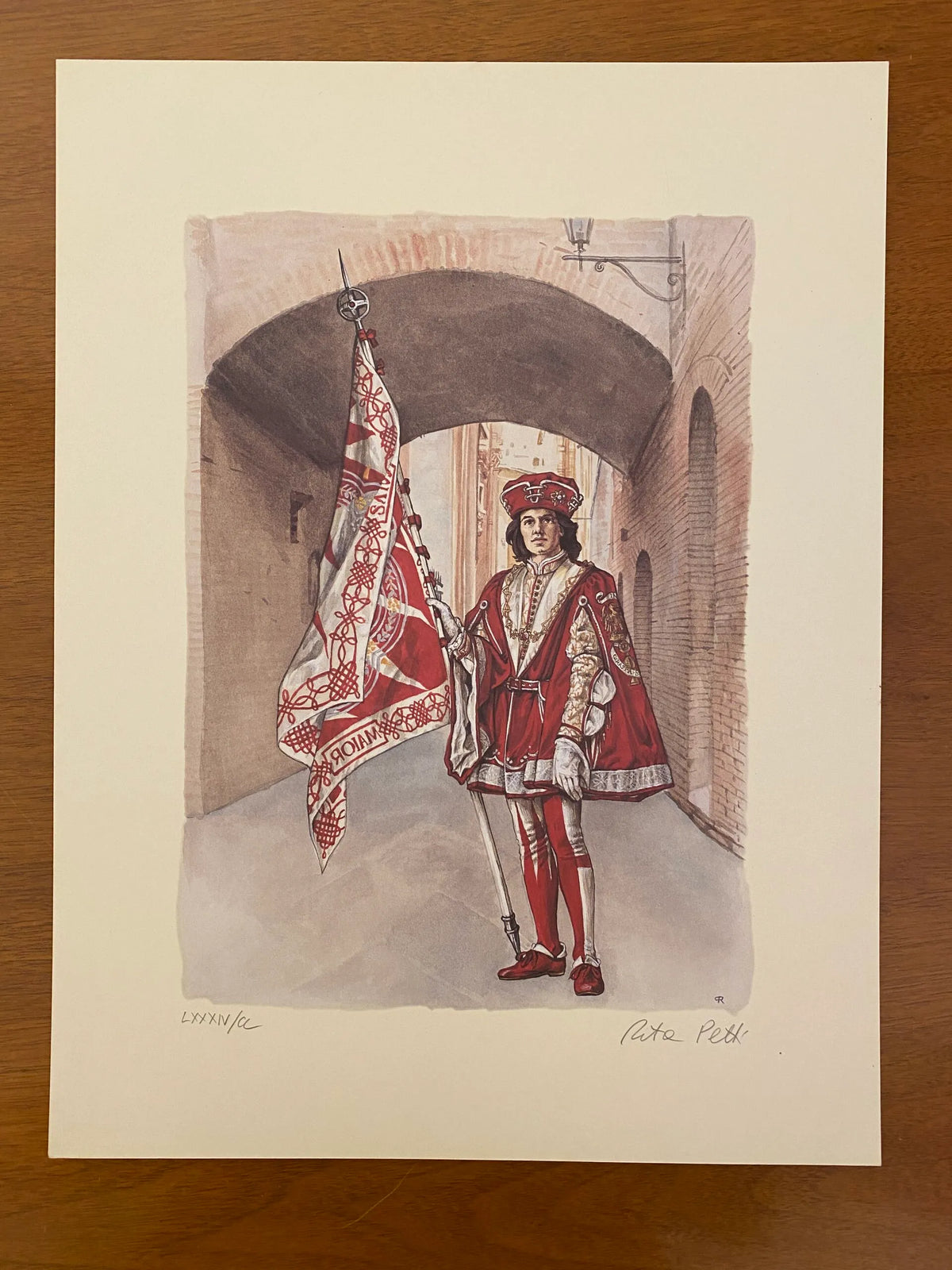 Rita Petti – “Intime Livree – Imperiale Contrada della Giraffa” – lito ...
