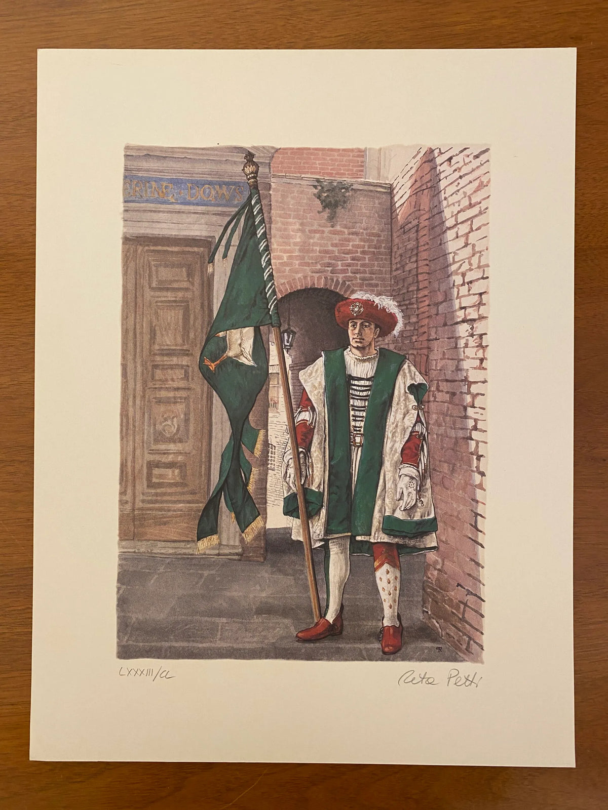 Rita Petti – “Intime Livree – Nobile Contrada dell’ Oca” – litografia ...