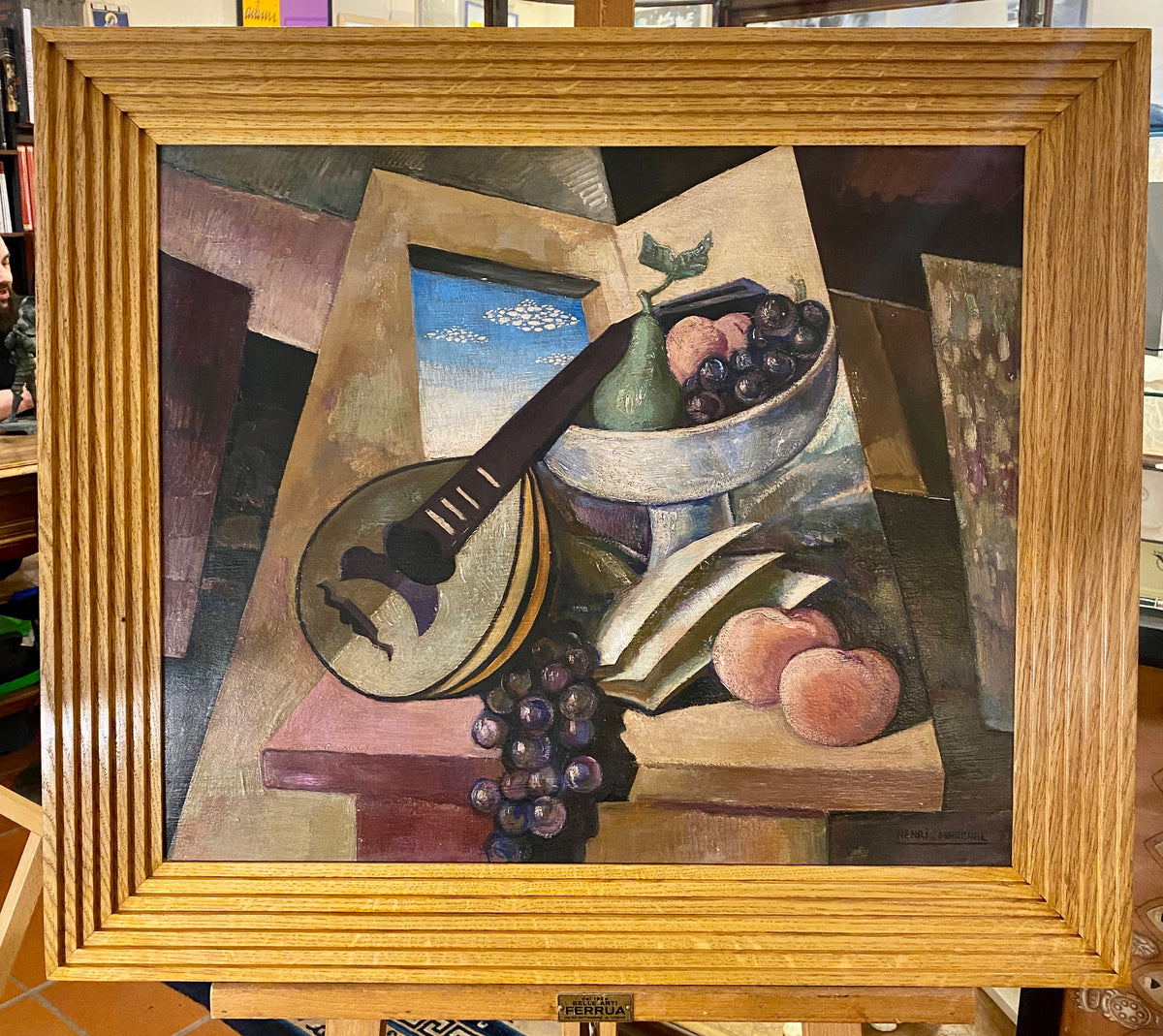 Henri Marchal - "Natura morta (attr.)" - olio su compensato - 1929 ...